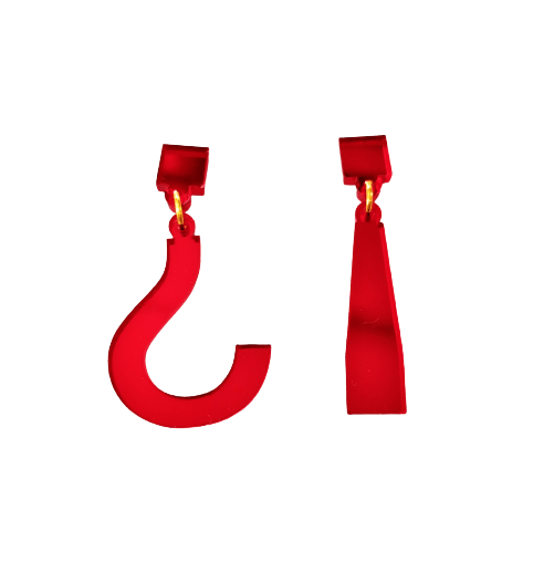Pendientes Signos Rojos - Pelicano Moda